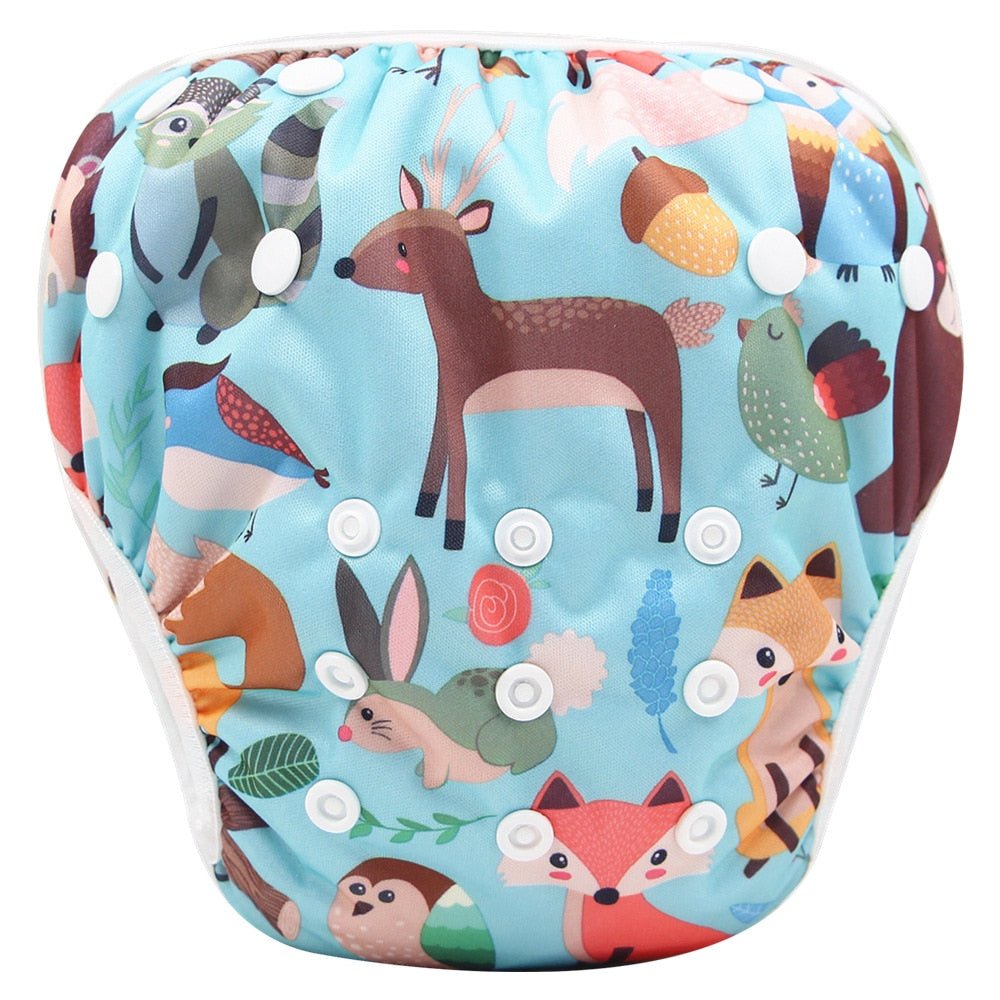 Waterproof Baby Swim Diapers | Safari